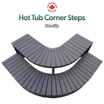 Corner Step - Square Surround Furniture – Canadian Spa UK