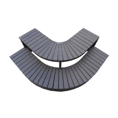 Corner Step - Square Surround Furniture | Canadian Spa Company UK